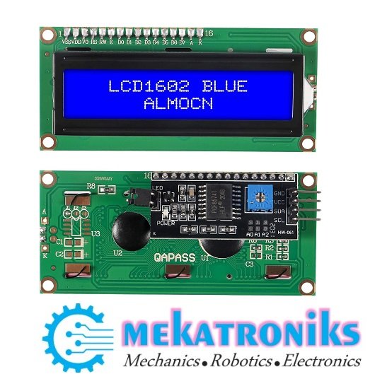 1602 LCD with Adapter I2C Display Screen Module in Pakistan